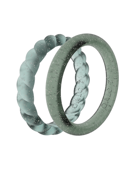 Women's Eva Shockey Twist/Classic Stack Ring – Eva & Co